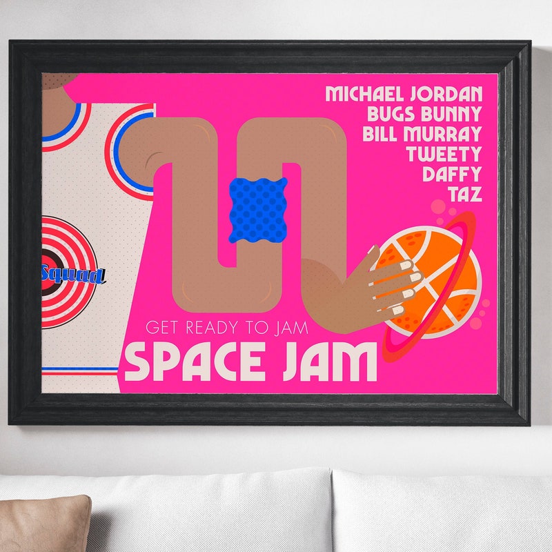 Space Jam Poster - Etsy