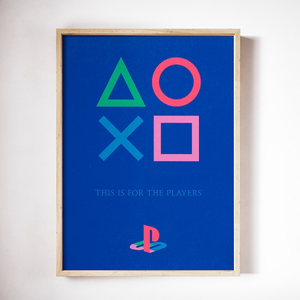 Videogame Poster - Etsy