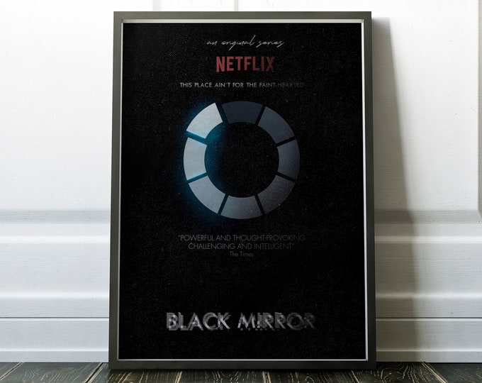 Black Mirror, Netflix, Tv Series Poster - Etsy