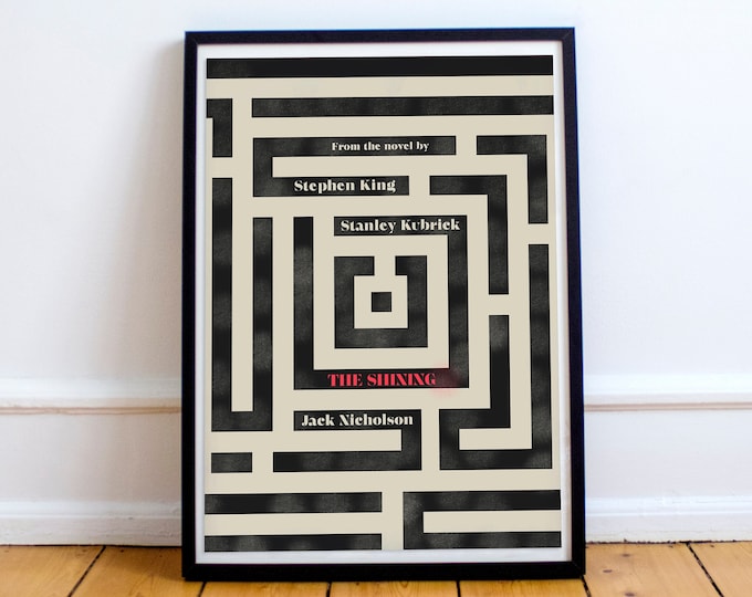 The Shining Poster, Stephen King, Stanley Kubrick, Horror Book ...