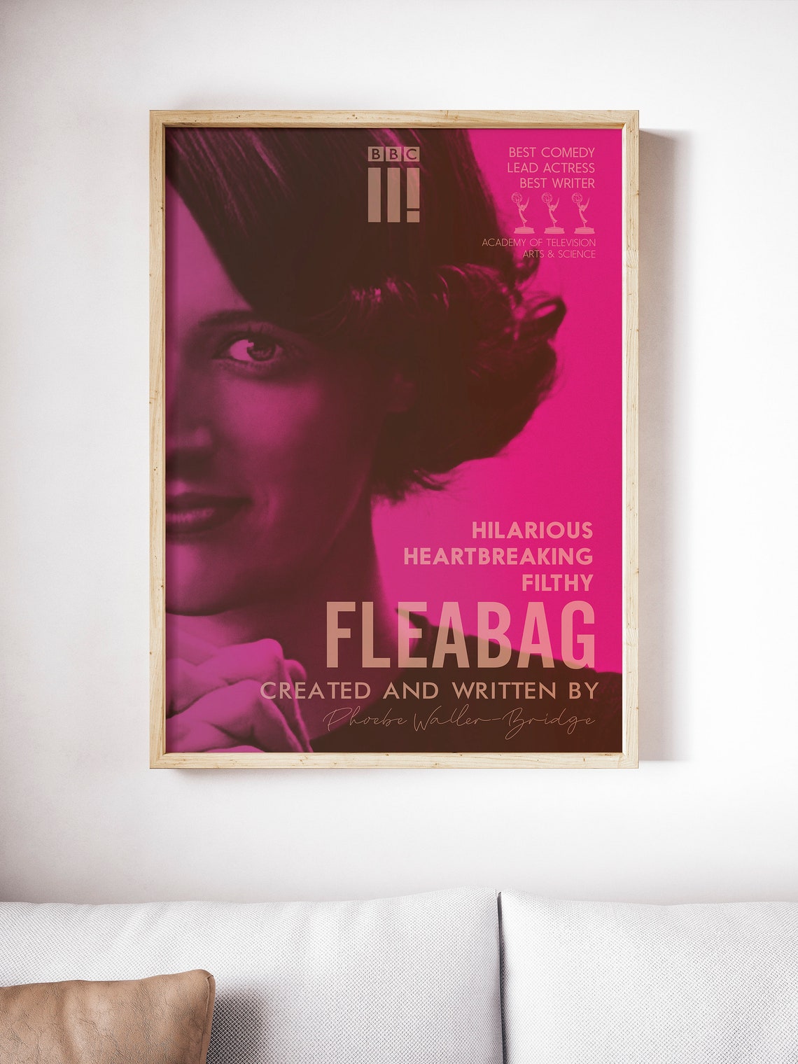 Fleabag Poster Phoebe Waller-bridge BBC Series | Etsy