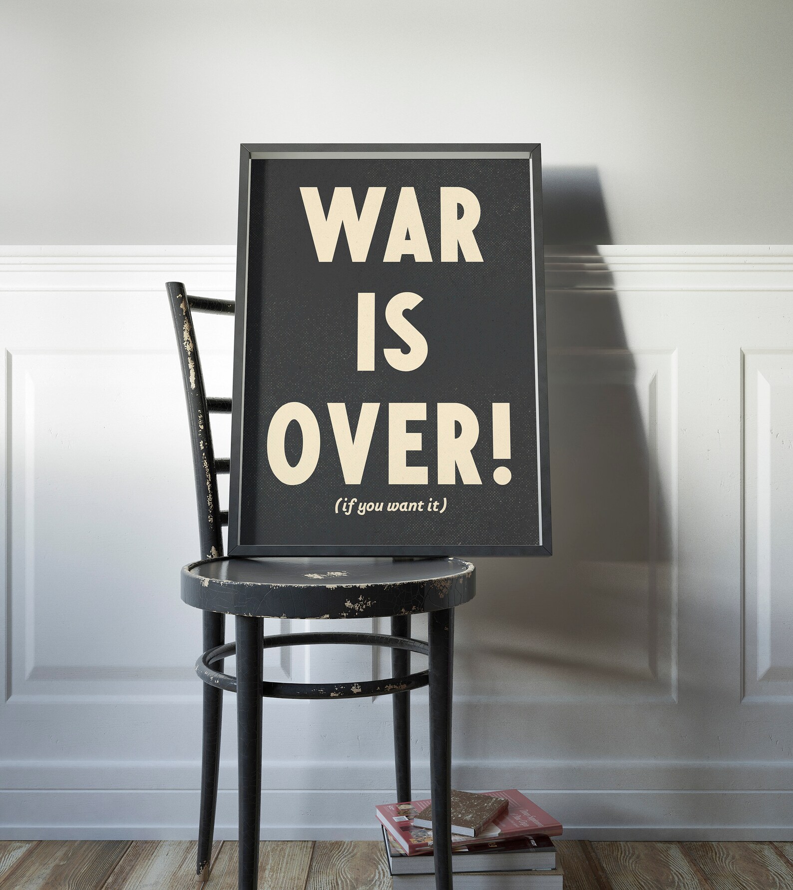 War is Over Poster – John Lennon and Yoko Ono Quote Print – Anti War ...
