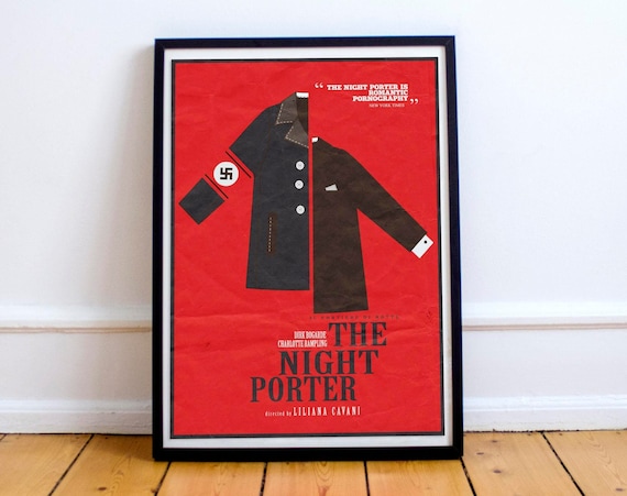 The Night Porter Alternative Movie Poster Charlotte | Etsy