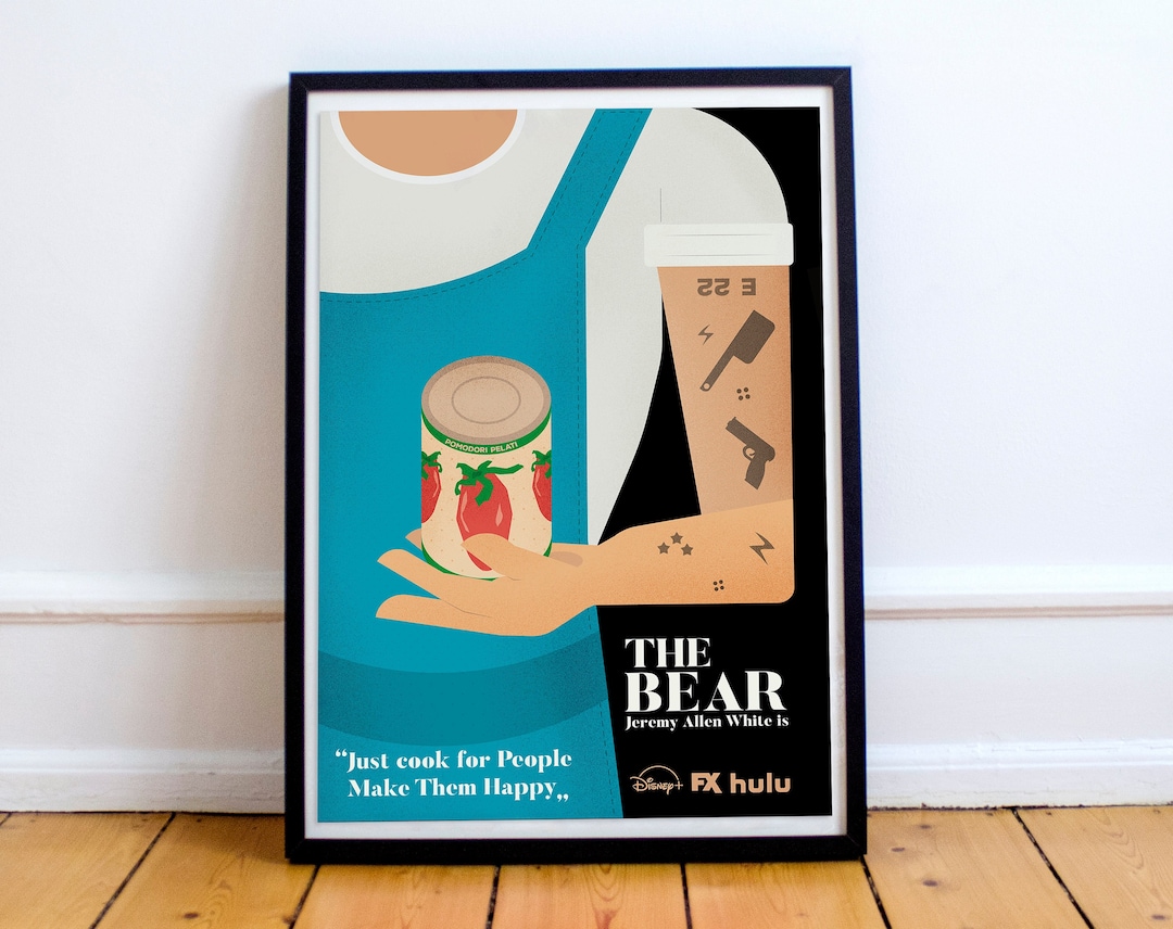 The Bear Poster, Jeremy Allen White, Kitchen TV Series, Carmen Berzatto ...