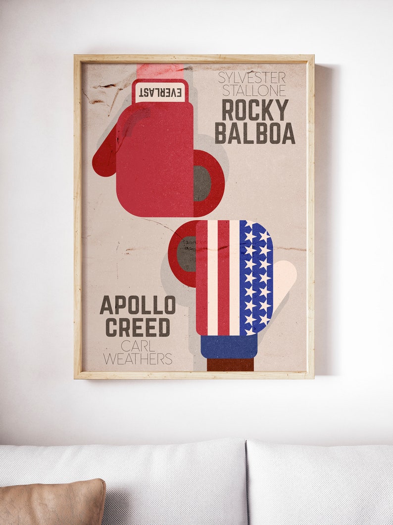Rocky Balboa, Sylvester Stallone, Boxing Poster, Apollo Creed, Carl ...