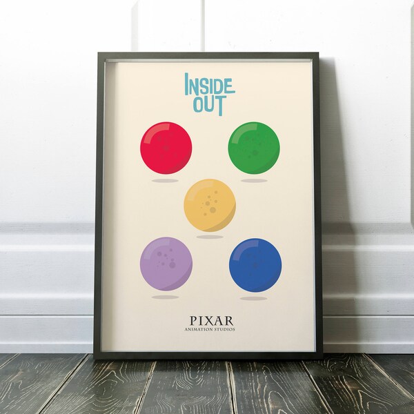 Pixar Movie Poster - Etsy