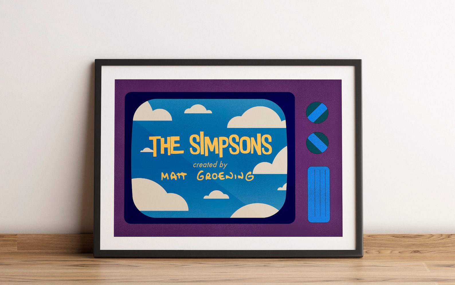 The Simpsons Poster Homer Simpson Print Matt Groening - Etsy