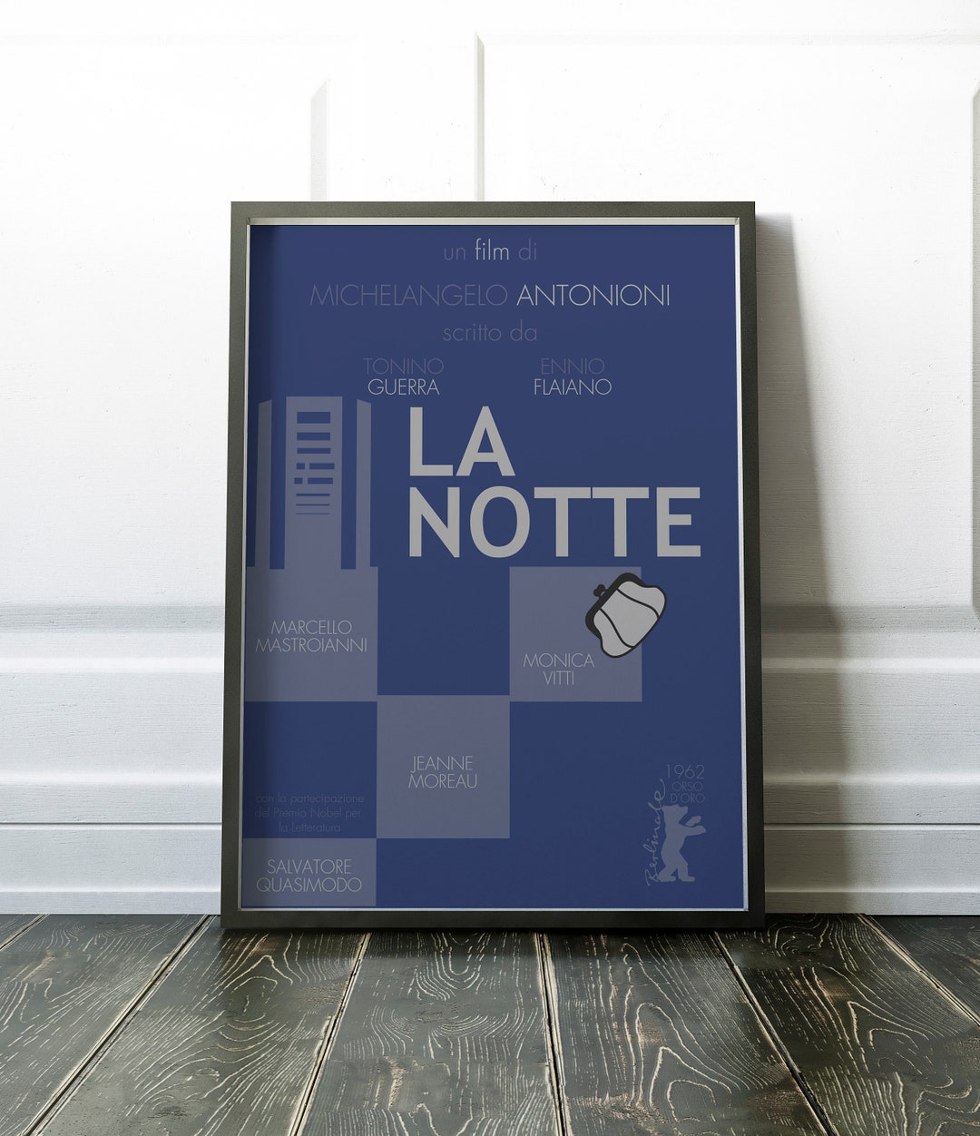 Michelangelo Antonioni, La Notte, Monica Vitti, Marcello Mastroianni ...
