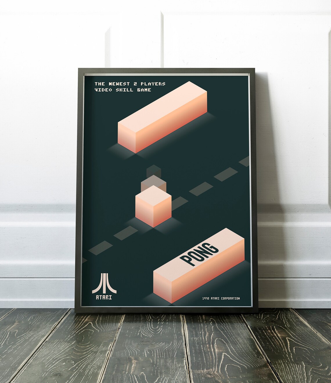 Atari Pong Commodore 64 Retro Gaming Console Old School | Etsy