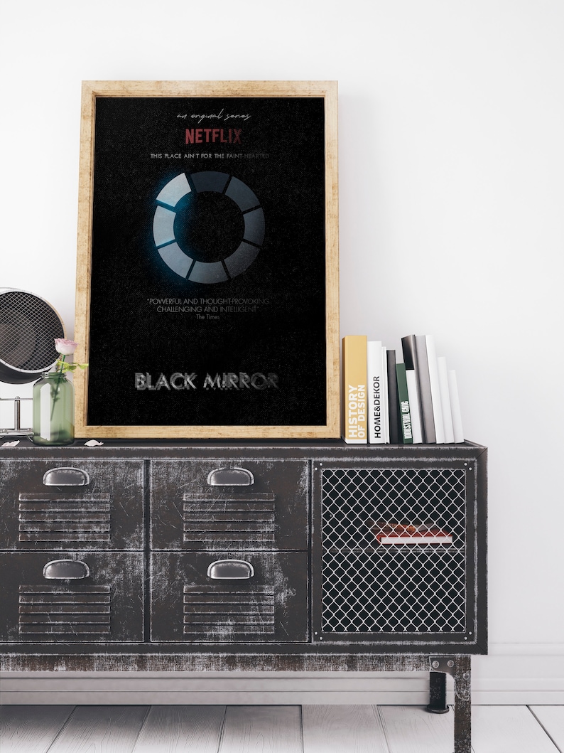 Black Mirror Netflix tv series poster | Etsy