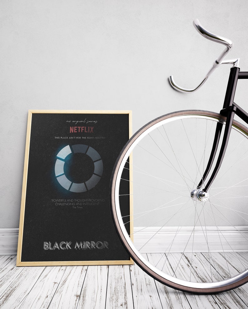 Black Mirror Netflix tv series poster | Etsy