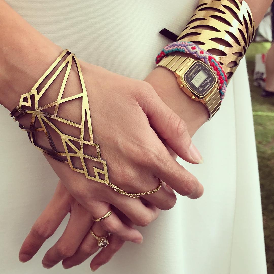 Maya Hand Ring Fashion Jewellery Bridal Jewelry Laser - Etsy UK