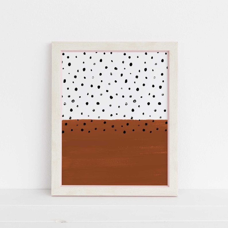 Rust Wall Art Abstract Printable Wall Art Rust Abstract | Etsy