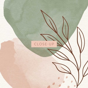 Set of 2 Sage Green Botanical Printable Wall Art, Boho Living Room ...