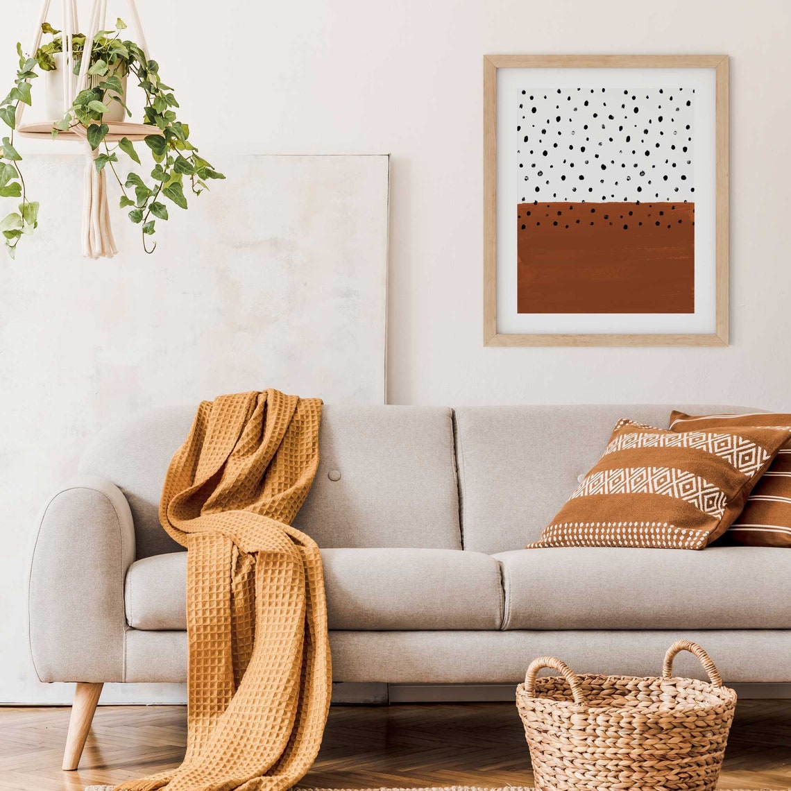 Rust Wall Art Abstract Printable Wall Art Rust Abstract | Etsy