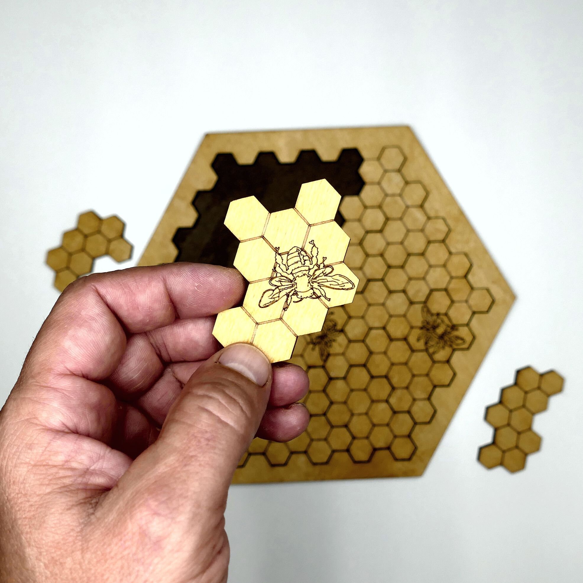 Beehive Wooden Jigsaw Puzzle - Etsy