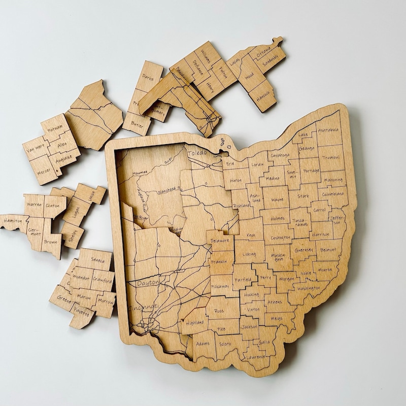 Ohio State Puzzle - Etsy
