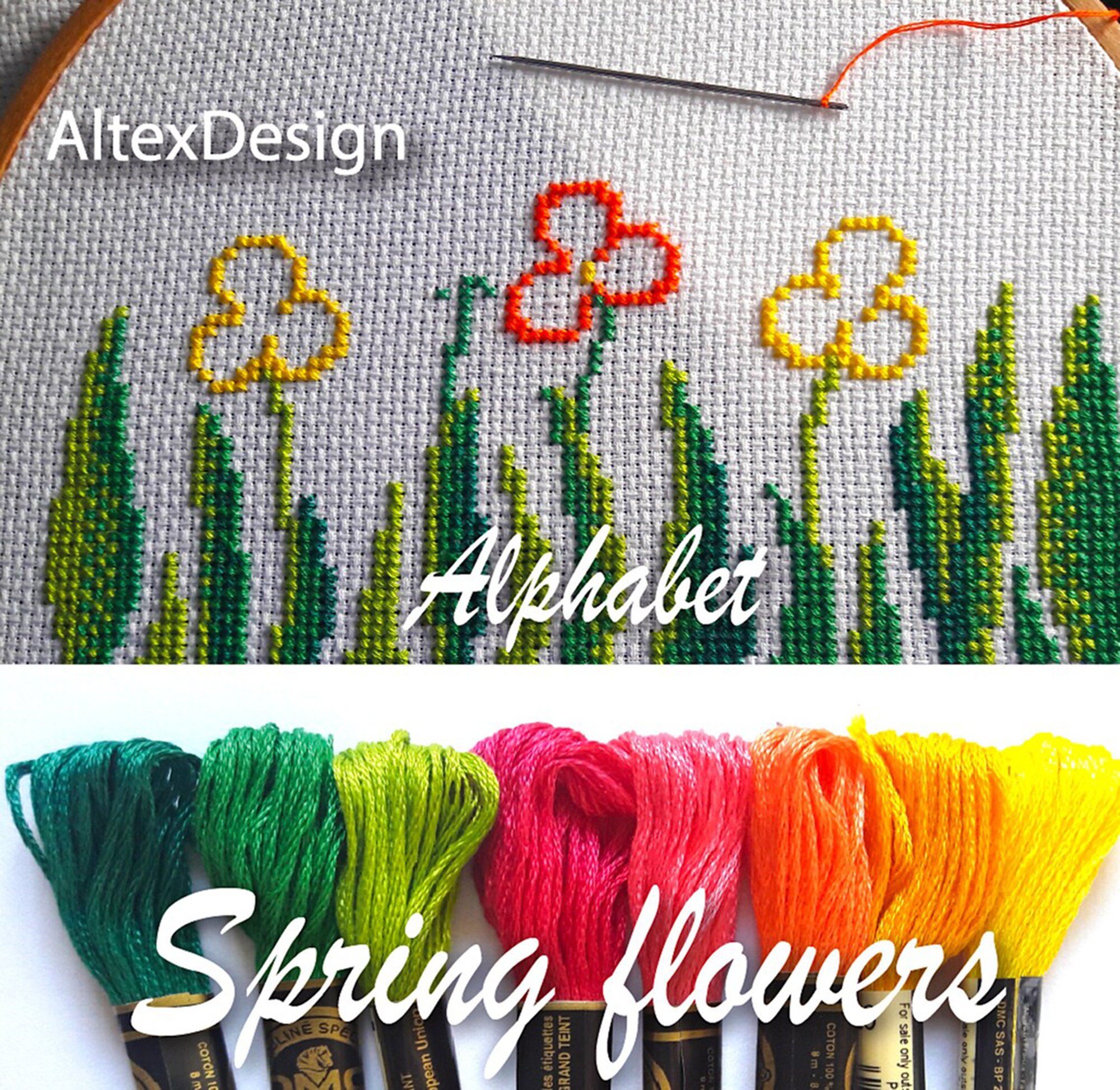 PDF Cross Stitch, Letter N Chart Stitch Pattern, Alphabet Nursery, Easy ...