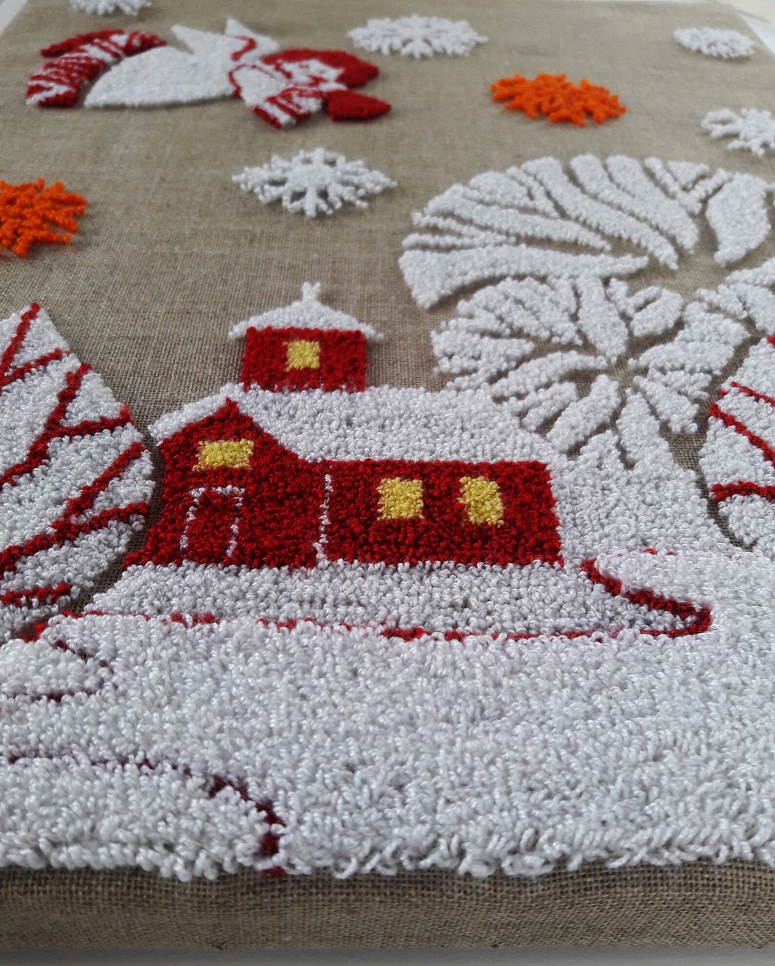 Pdf Punch Needle Christmas Modern Pattern Embroidery Design - Etsy