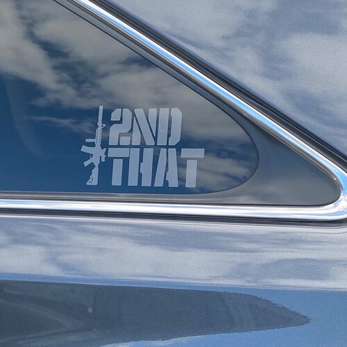 I 2ND THAT Decal Sticker Bumper Sticker for Car Windows or - Etsy