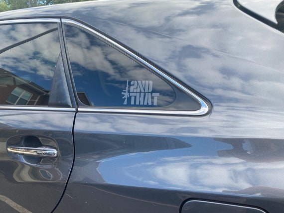I 2ND THAT Decal Sticker Bumper Sticker for Car Windows or - Etsy