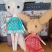 PDF Bunny Sewing Pattern With Clothes PDF Cat Sewing Pattern With ...