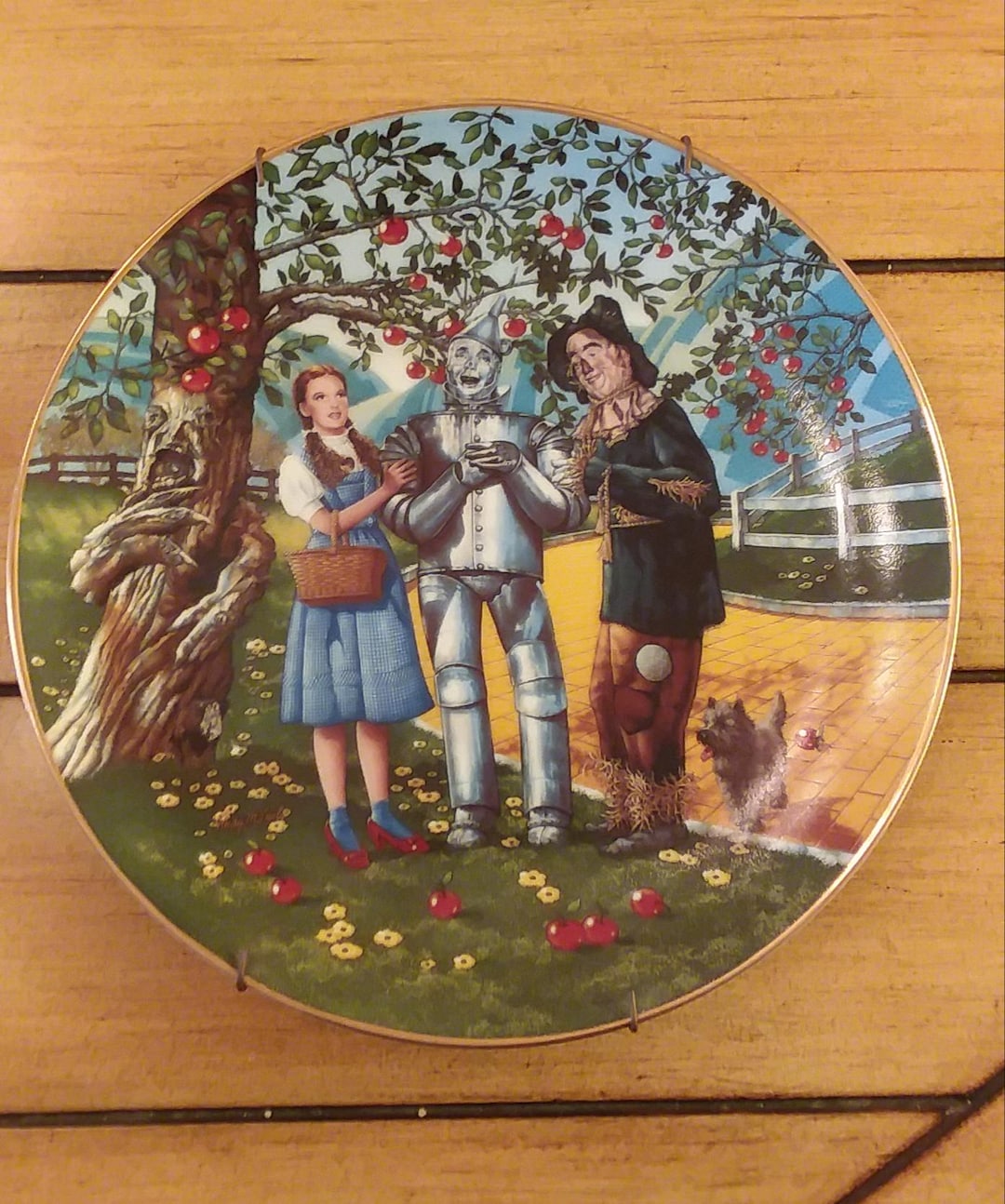 Vintage Collectible Wizard of Oz "i'm a Little Rusty Yet" Decorative ...