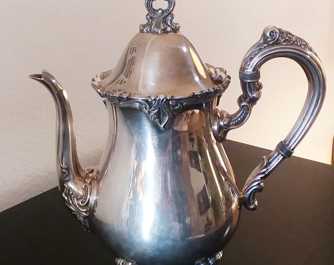Vintage Reed and Barton El Greco Silverplate Tea Pot - Etsy