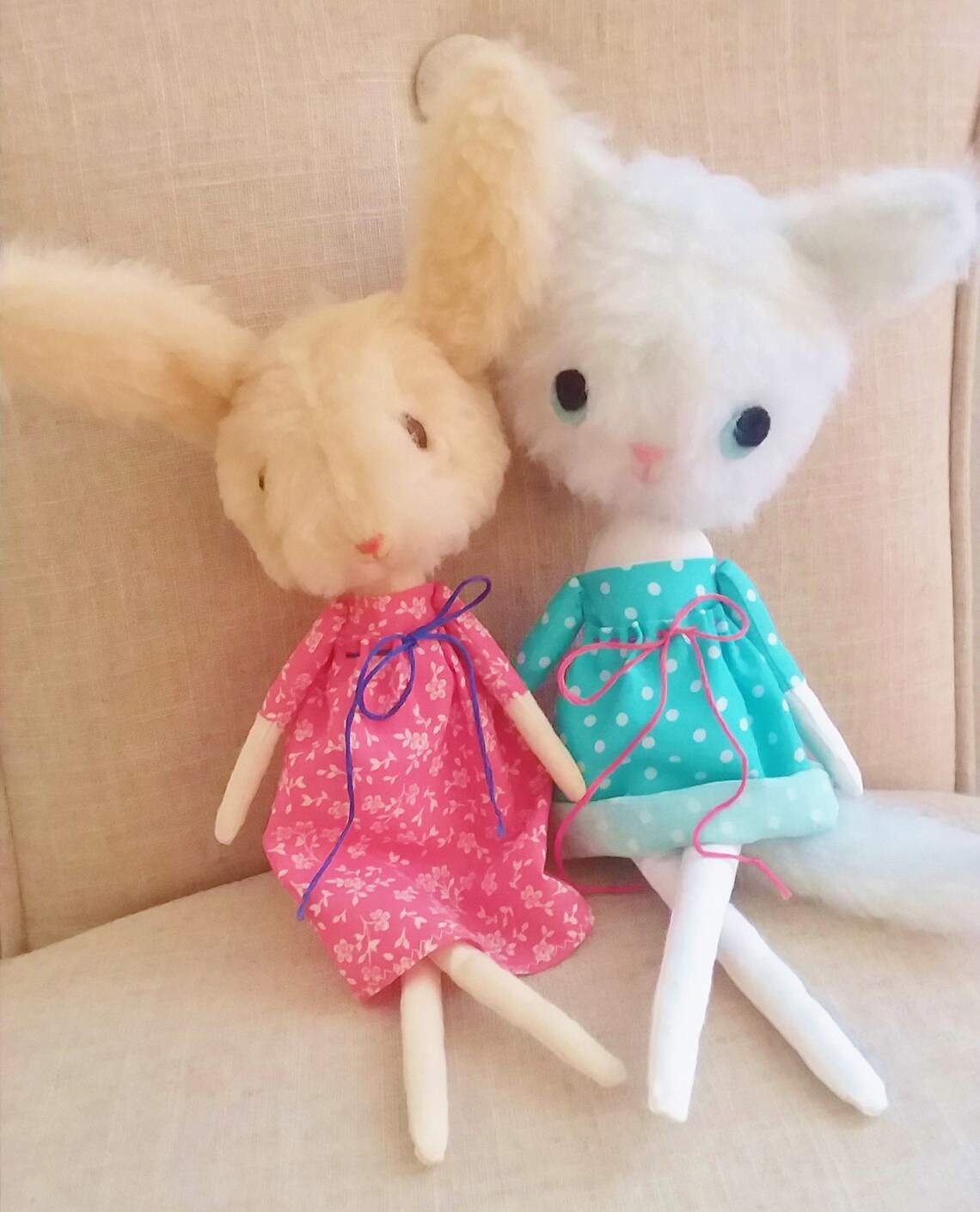 PDF Bunny Sewing Pattern With Clothes PDF Cat Sewing Pattern - Etsy
