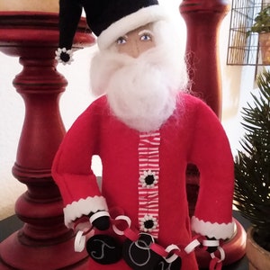 PDF Felt Santa Sewing Pattern, Whimsical, Charming, Unique - Etsy