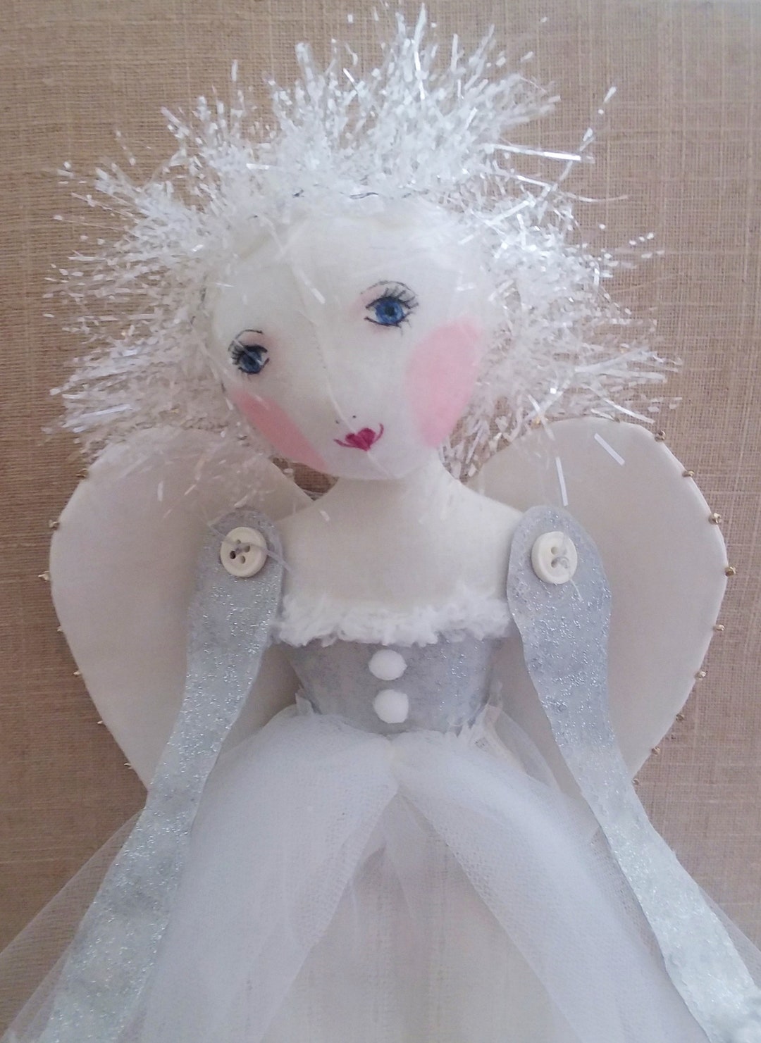PDF Cloth Angel Art Doll Whimsical Sewing Pattern - Etsy