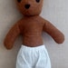 PDF Felt Bedtime Bear Pattern With Robe & Bunny Slippers - Etsy