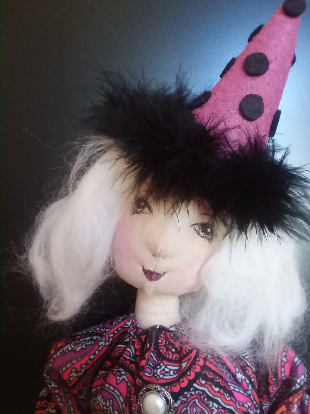 PDF Cloth Doll Witch Sewing Pattern - Etsy