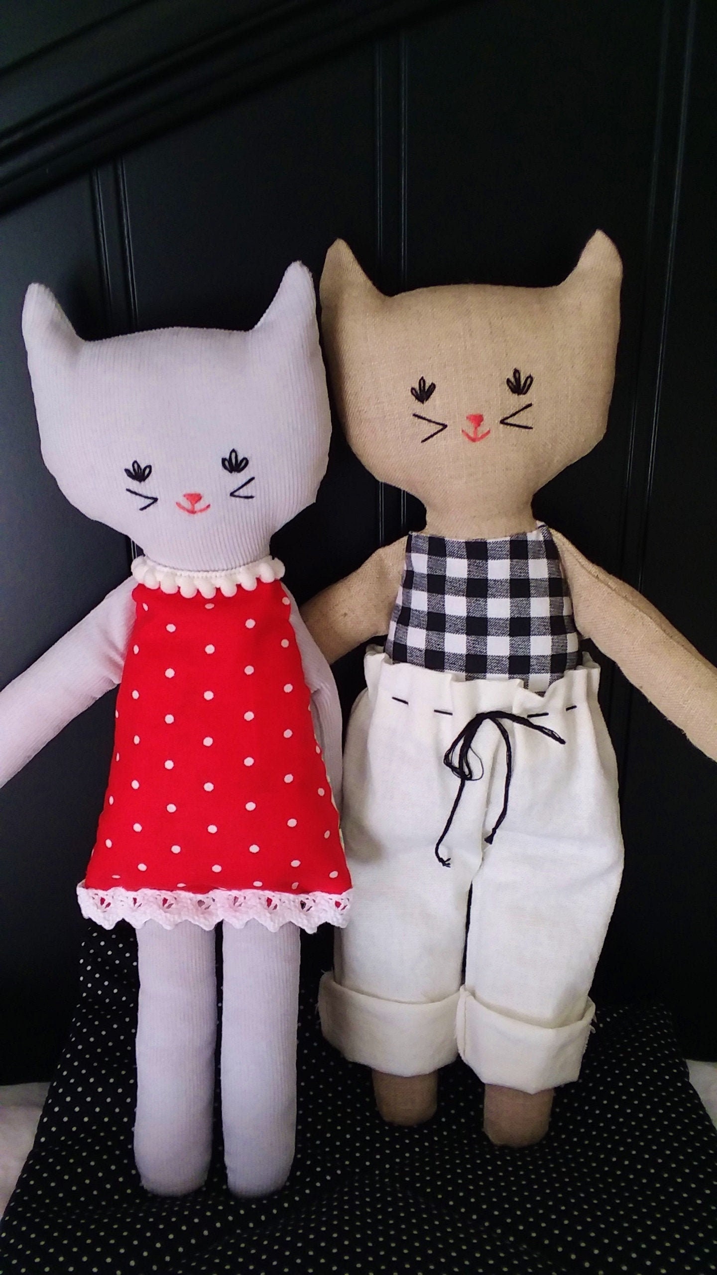 PDF Easy Cat Doll Sewing Pattern - Etsy