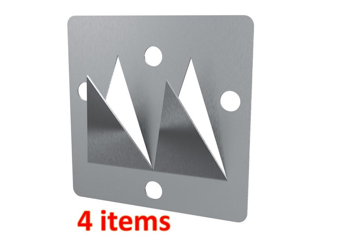 4 Fasteners for Acoustic Foam, Acoustic Panels and Bass Traps ECOSOUND ...