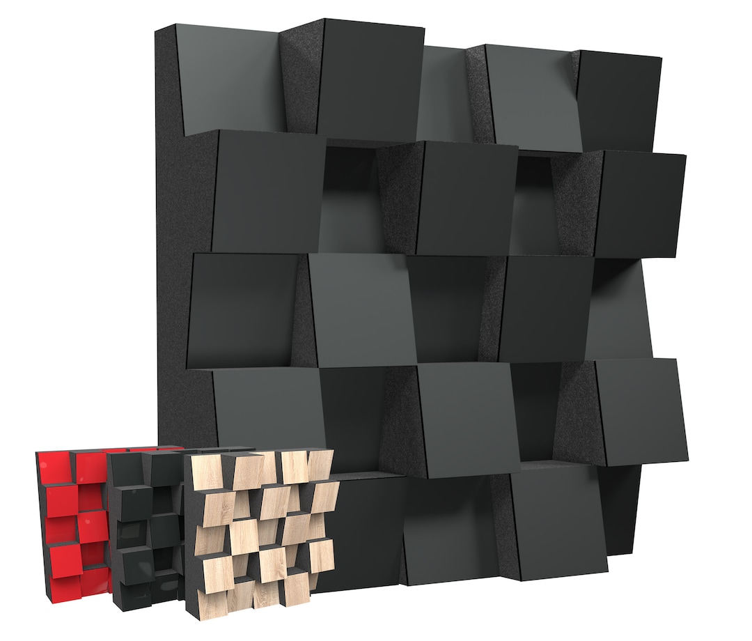 Sound Panels, Sound Diffuser, Wood Sound Diffuser, Acoustic Panel ...