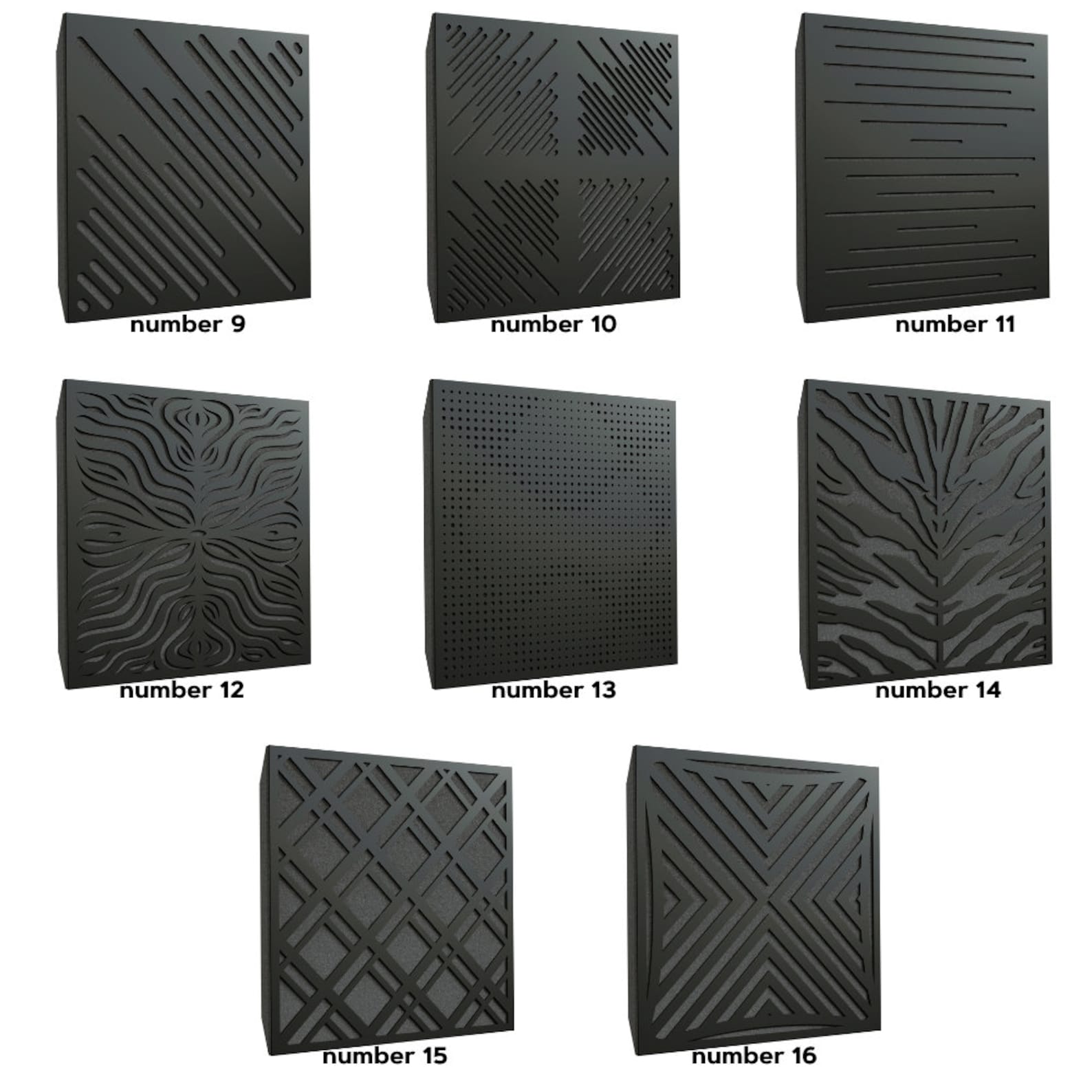 Soundproof Panels Acoustic Wall Panel Sound Panels Absorb Gift for ...