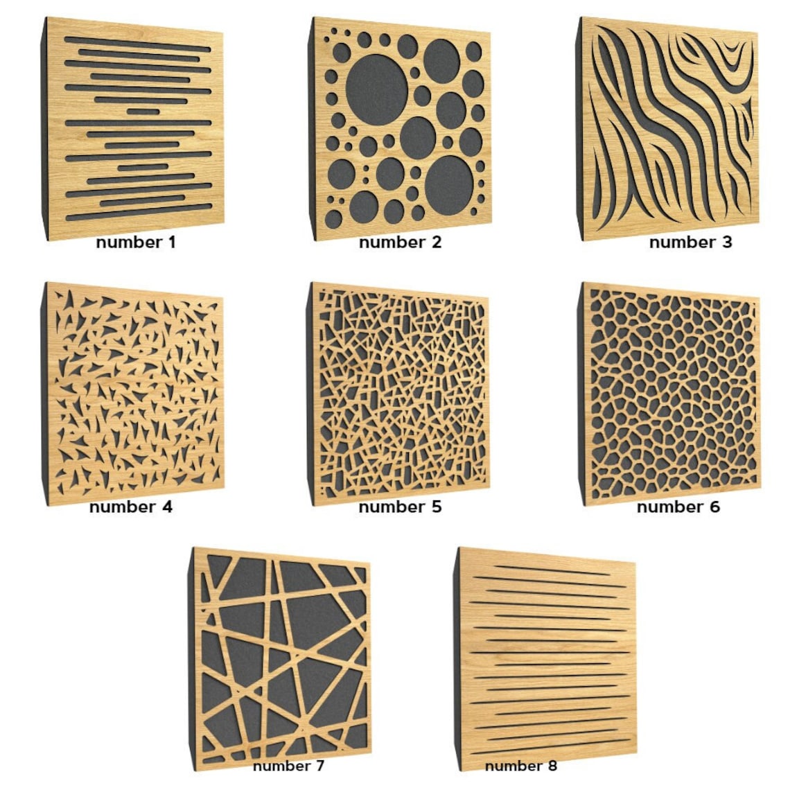 Foam Wall Panel, Sound Absorbing, Sound Diffusion, Schallabsorber ...