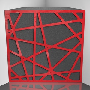 Acoustic Decorative Corner Bass Trap Ecoart Xl-takes Away the - Etsy