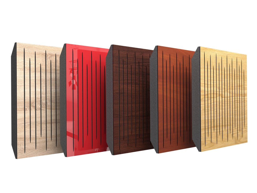 Acoustic Panel for Sound Diffusion Ecosound Absorption-diffus Ecotone ...