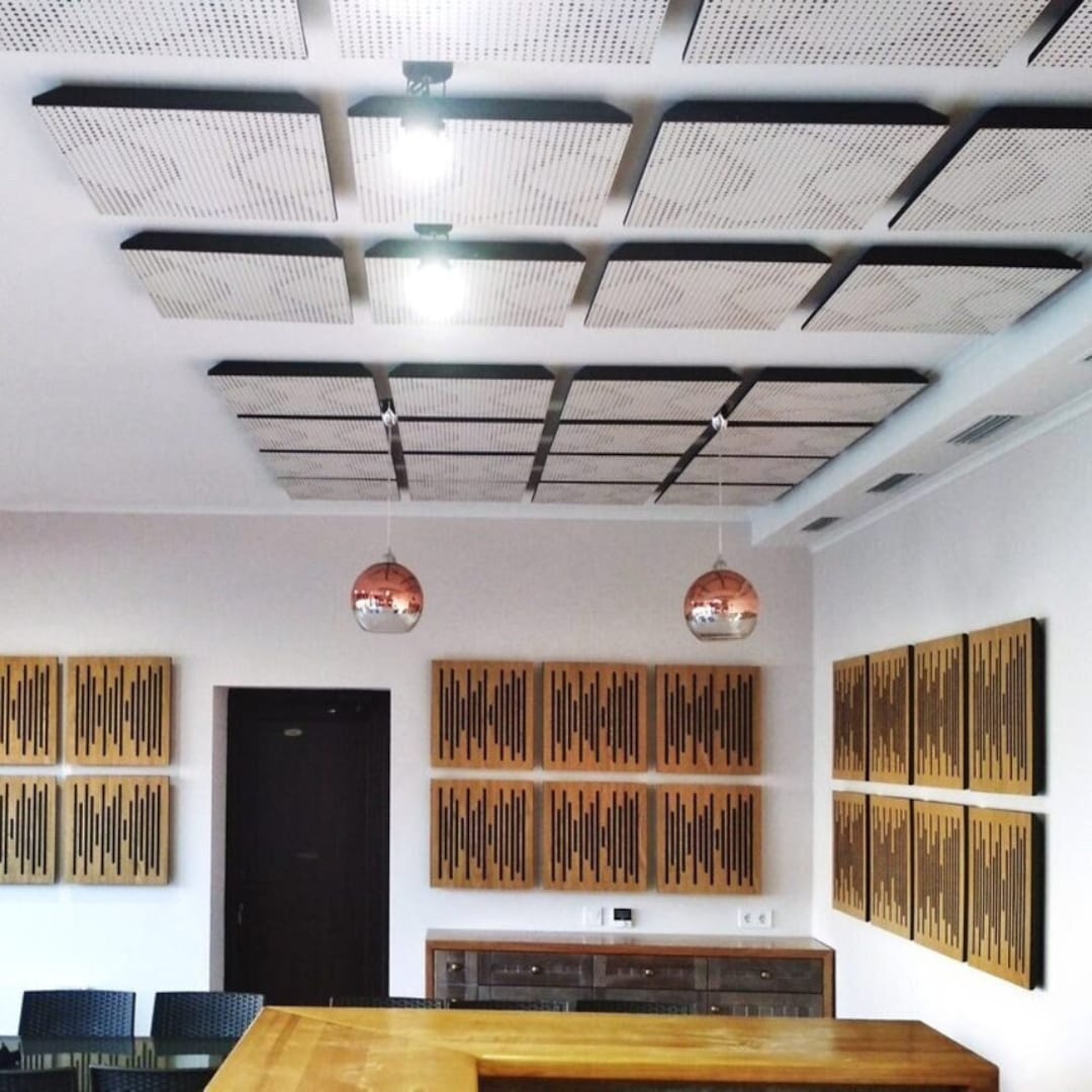 Wood Slat Wall Panels 3d Wall Panels Sound Absorption-diffuse Acoustic ...