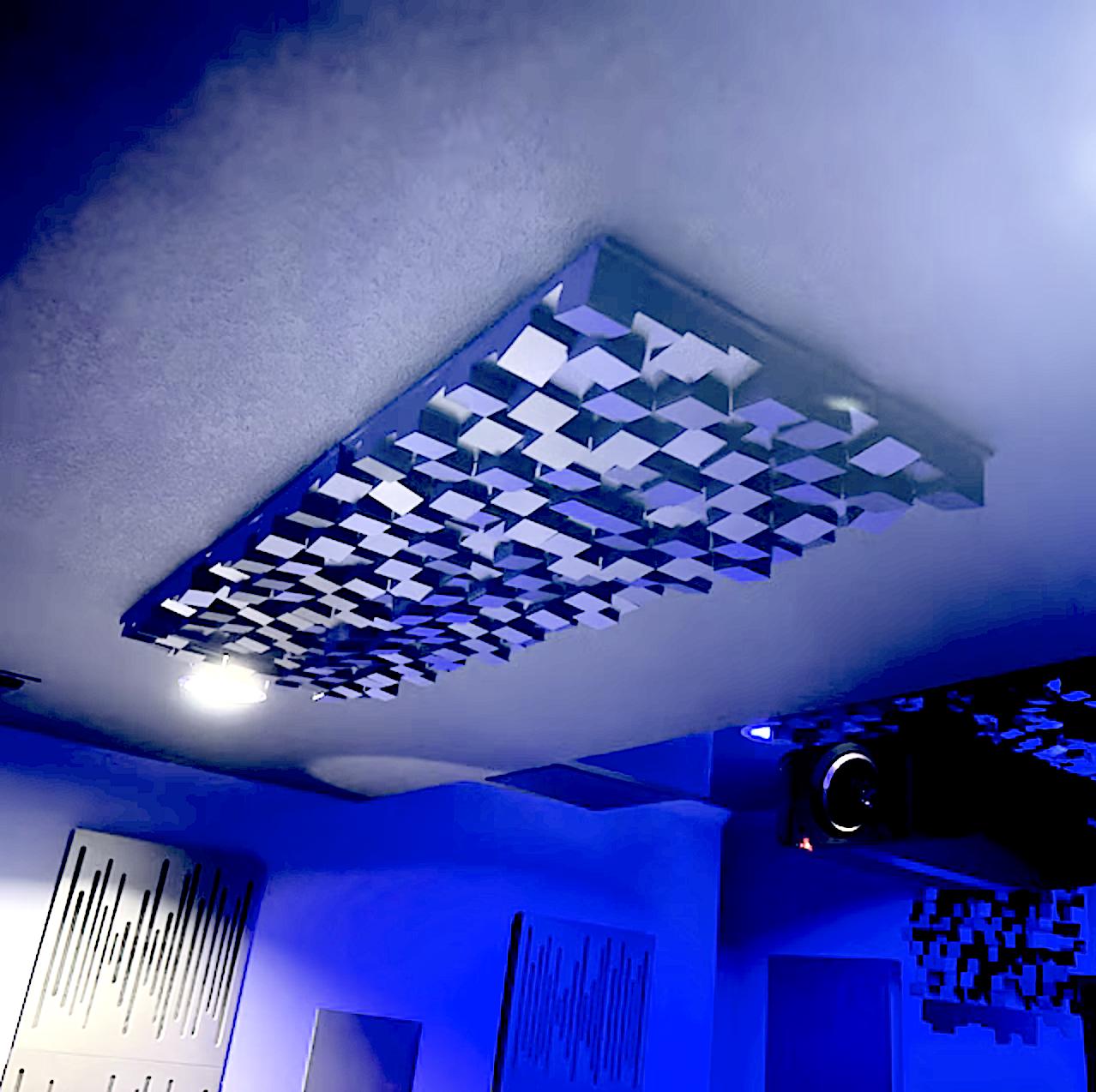 Ceiling Sound Panel for Studio, 3d Wall-ceiling Panels, HI-FI Room-home ...