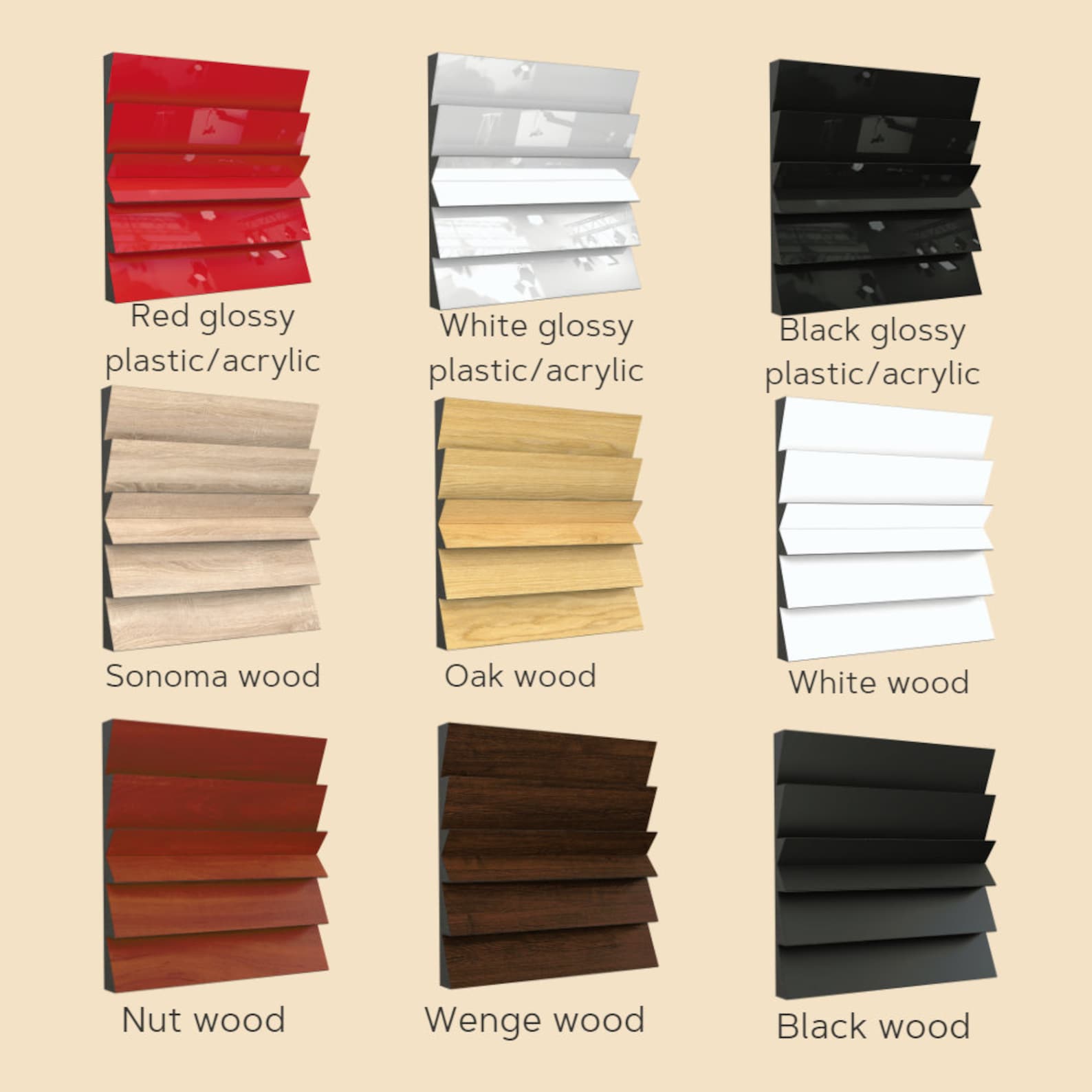 Vertical Wood Slat Wall Panels Accent Wall Panels Sound Absorption ...