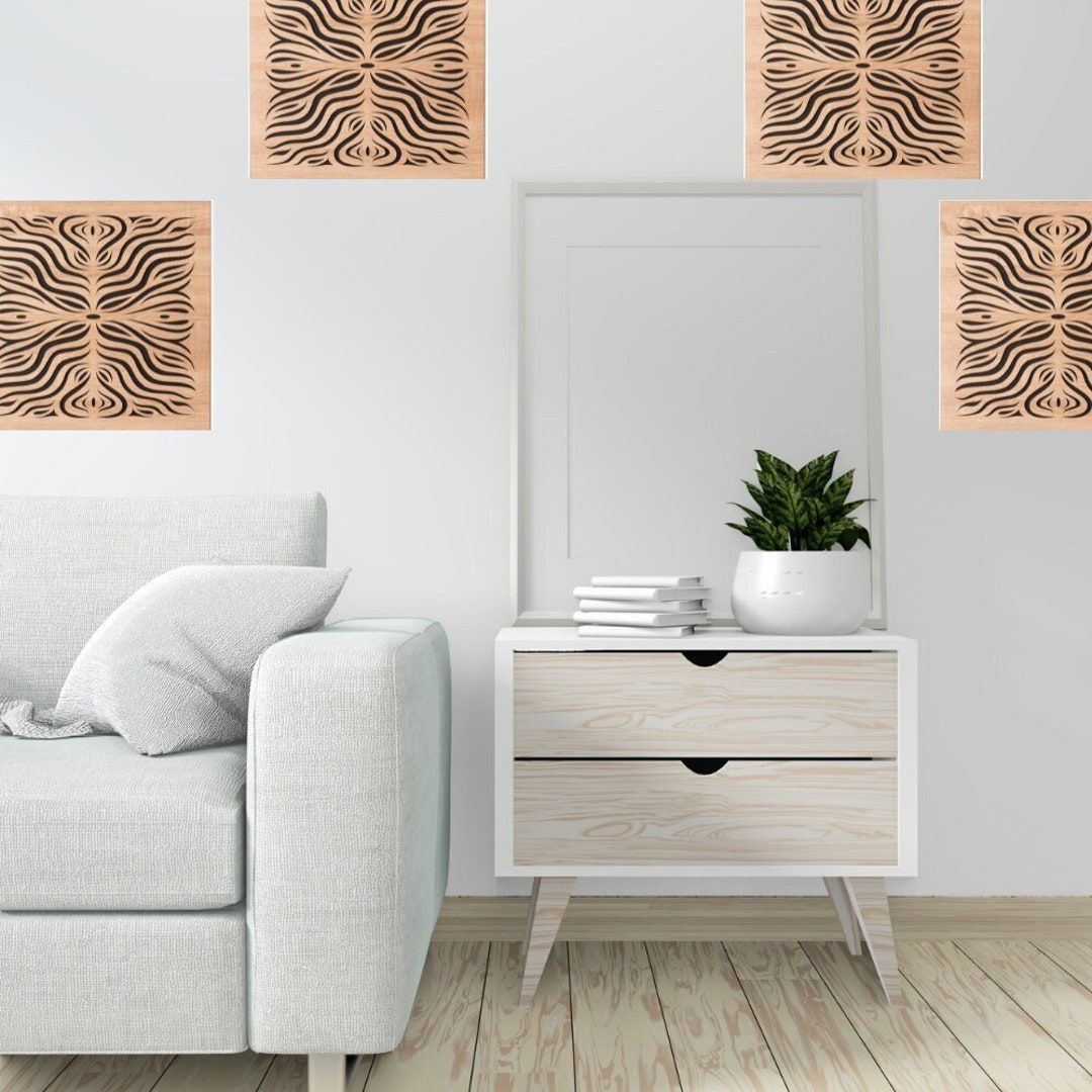 Wood Panel Wall Art, Wood Wall Panels, Fluted Wall Panels, Wood Wall ...