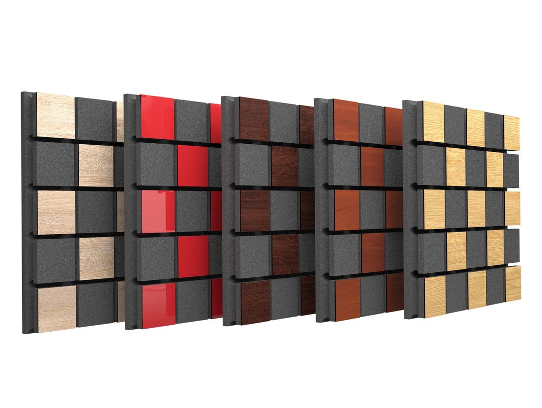 Acoustic Decorative Panel for Sound Absorption and Sound Diffusion ...