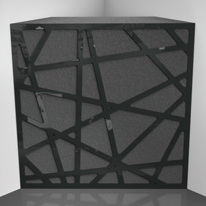 Acoustic Decorative Corner Bass Trap Ecoart Xl-takes Away the - Etsy