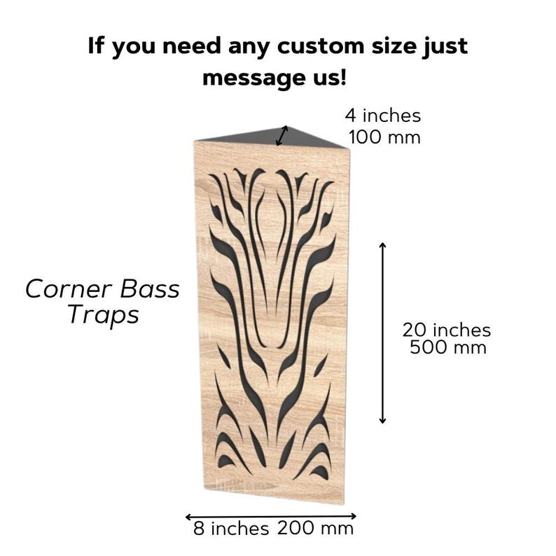 Corner Acoustic Panels, Soundproof Grande Tile - Corner Bass Traps ...