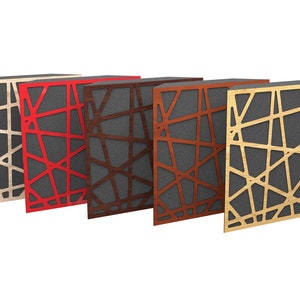 Acoustic Decorative Corner Bass Trap Ecoart Xl-takes Away the Echo ...