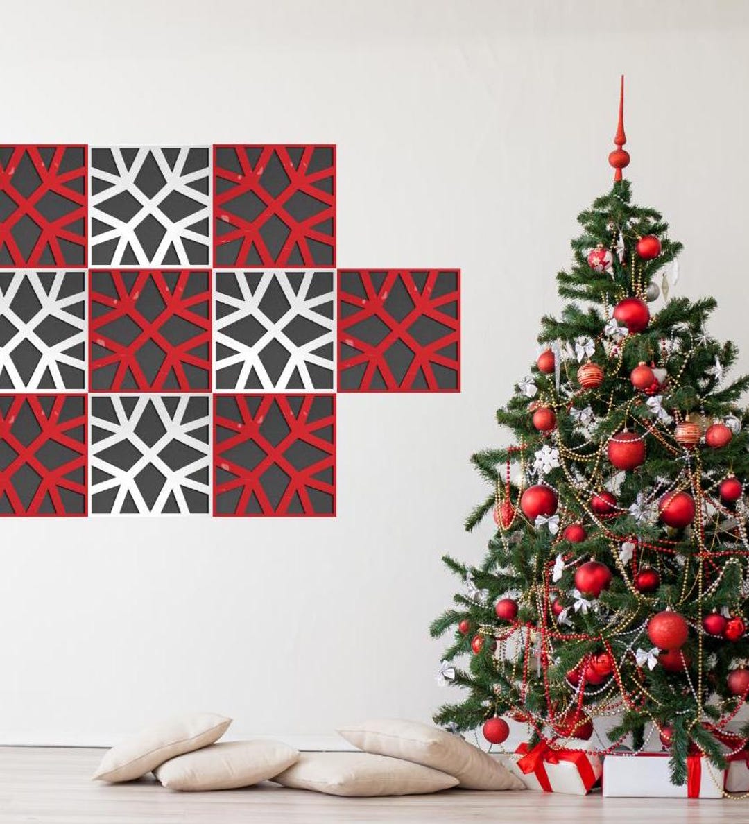 Sound Dampening Art, Sound Absorber Wood Wall Decor, Sound Absorption ...