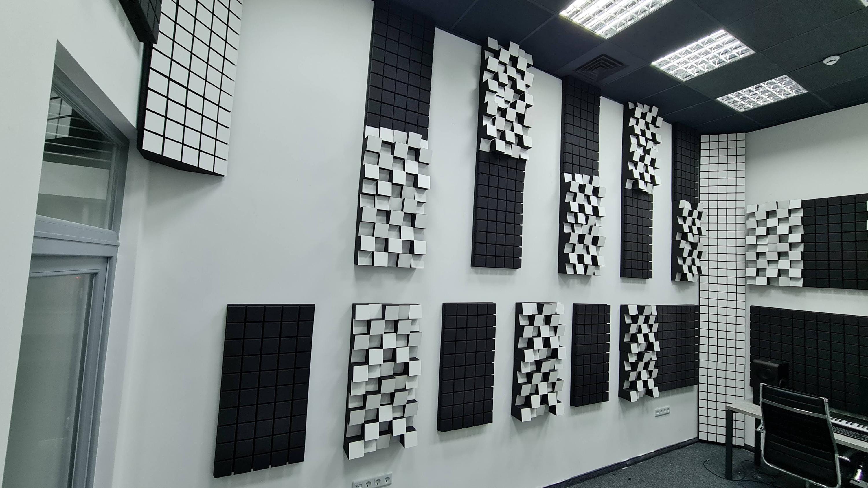 Acoustic Diffuser Panels - Wood Wall Sound Panel - Etsy